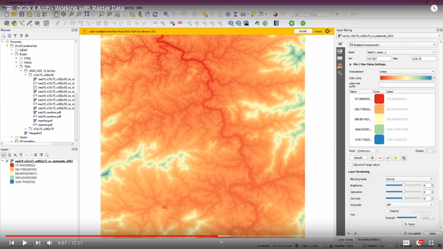 QGIS 4 Archaeology Online Course – AnthroYeti